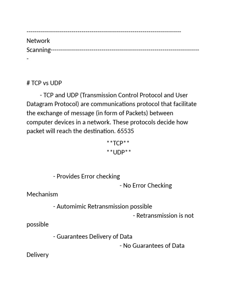 CEH Module 3 - Networks Scanning | PDF | Transmission Control Protocol | Telecommunications ...