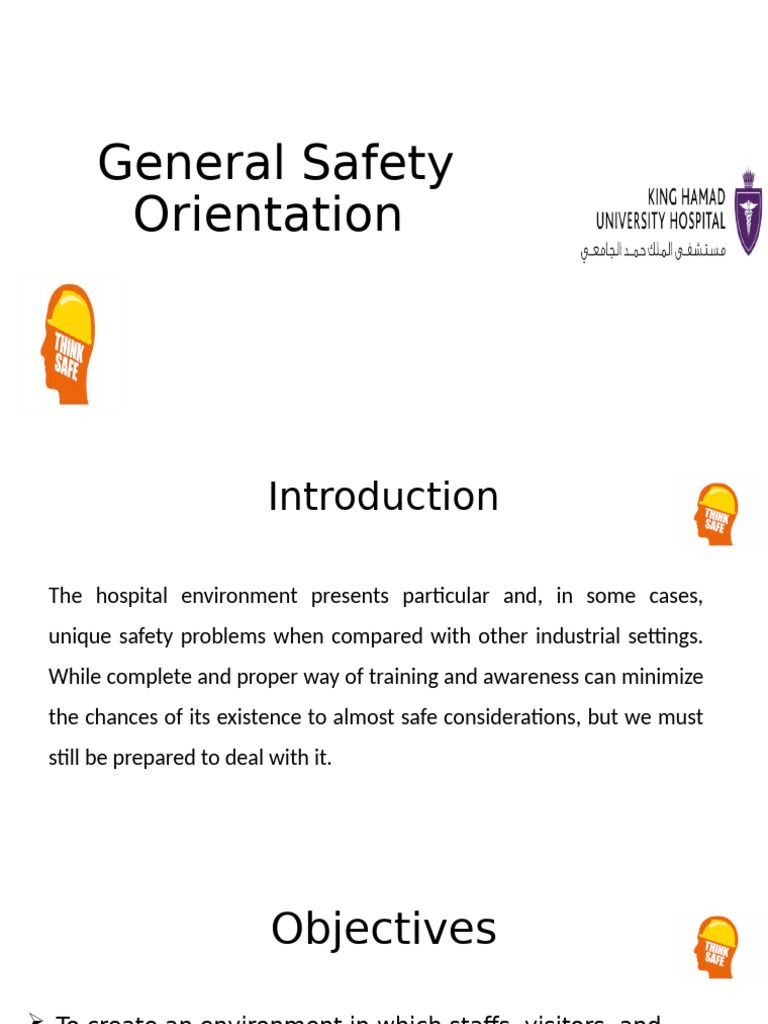 General Safety Orientation | PDF | Emergency | Dangerous Goods