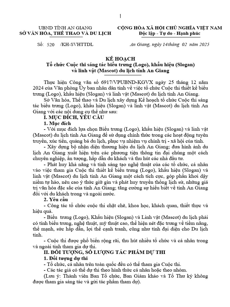 signed-ke hoach to chuc cuoc thi thiet ke bieu trung khau hieu va linh vat du lich tinh an giang ...