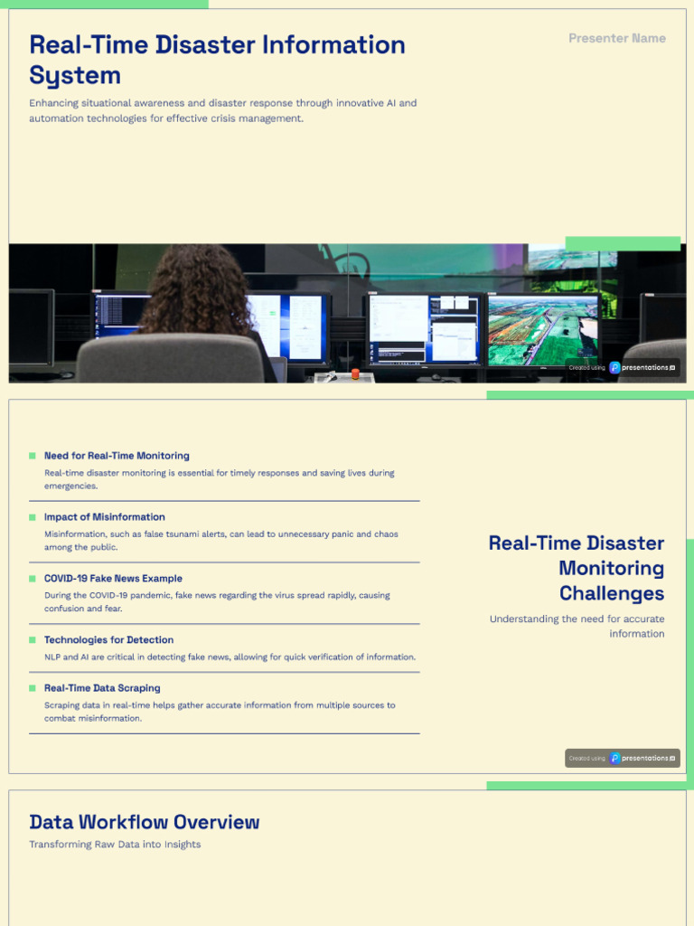 Real-Time Disaster Information Aggregation System | PDF