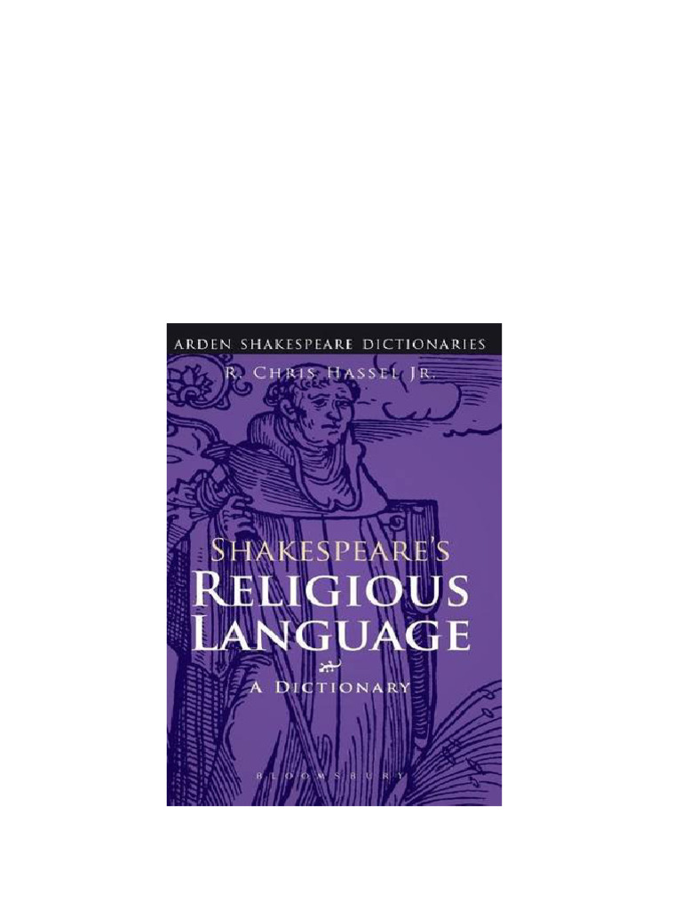 Shakespeare s religious language a dictionary Shakespeare download ...