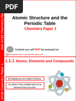 AQA GCSE Chemistry Specification Overview | PDF | Mole (Unit ...