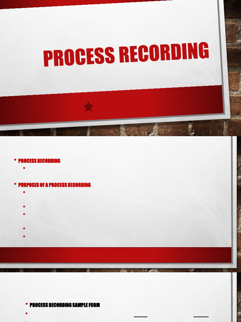 Process Recording and NPI | PDF | Nonverbal Communication | Nursing