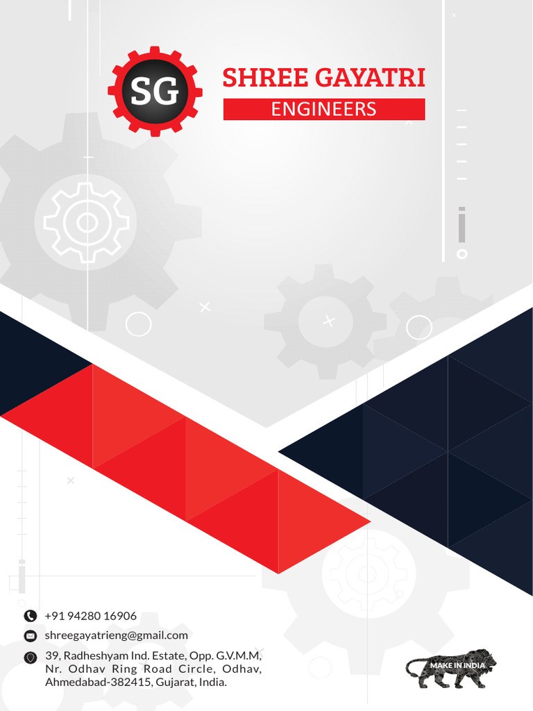 Shree Gayatri Engineers Brochure | PDF | Rolling (Metalworking) | Mechanical Engineering
