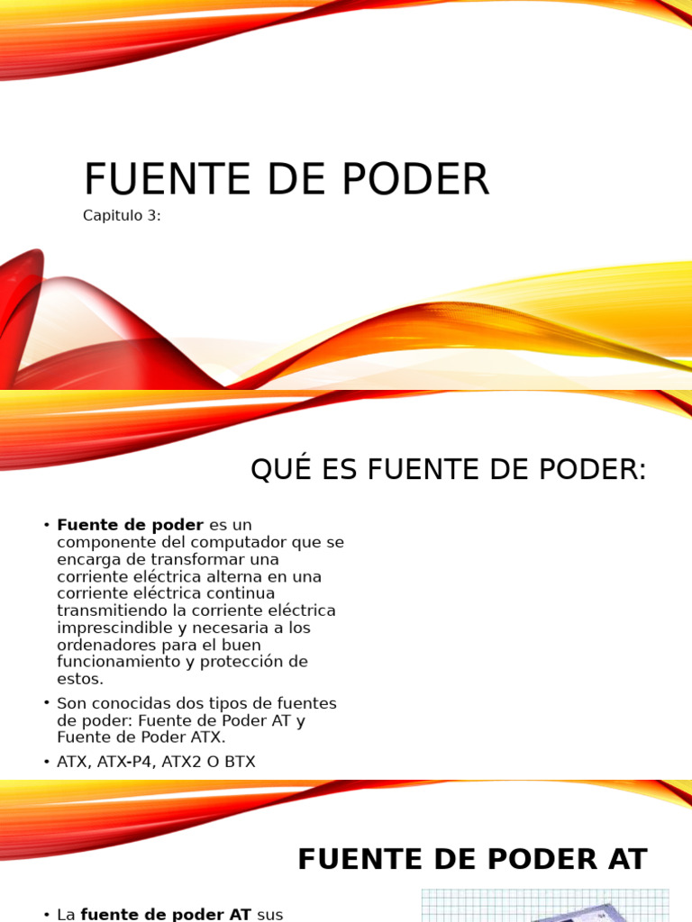 Tema 4 Fuentes de Poder | PDF | Cambiar | Ingenieria Eléctrica