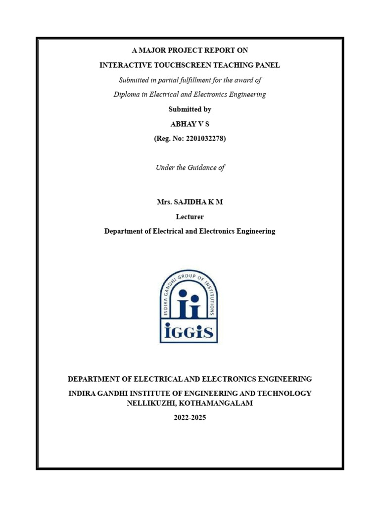 ABHAY V S - Part1 | PDF