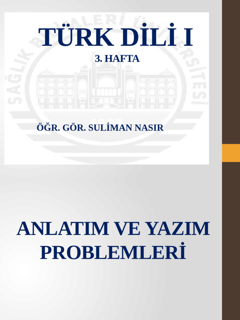 Hafta-1 | PDF