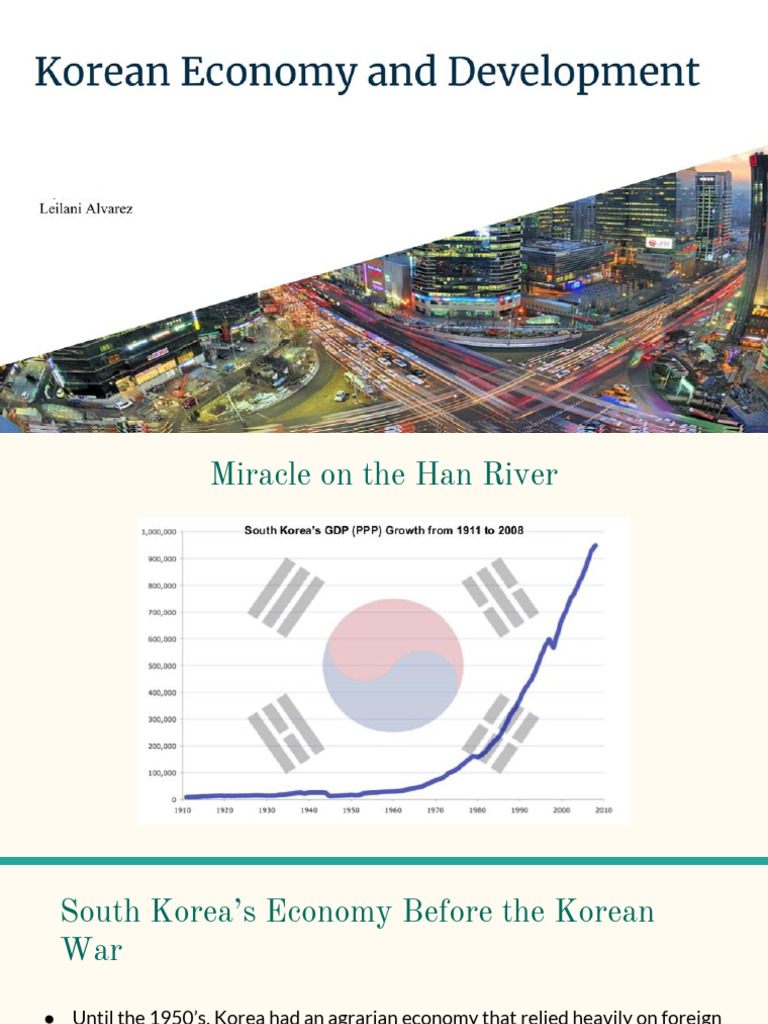 Korean Economy and Development | PDF | South Korea | World Politics