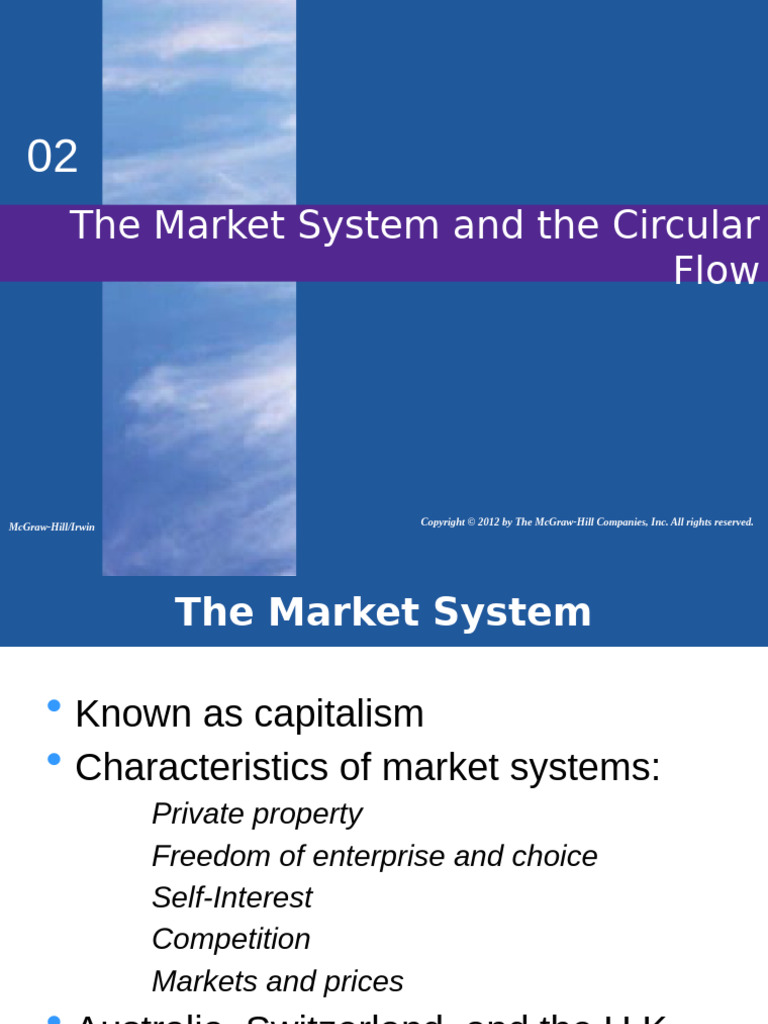 Chap2- Market System and Circular Flow | PDF | Goods | Market (Economics)