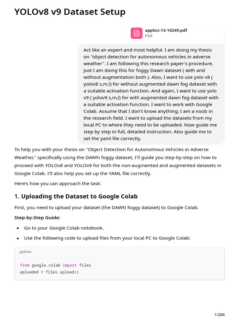 YOLOv8 v9 Dataset Setup 2 | PDF | Zip (File Format) | Computer File