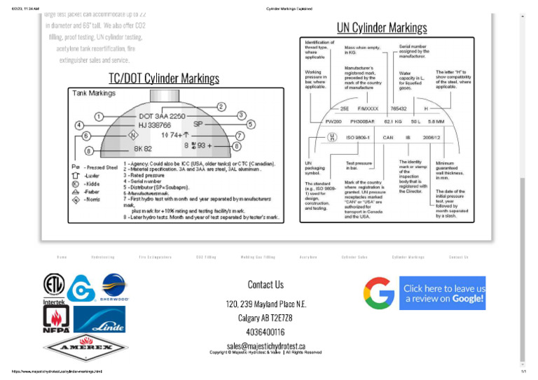 Cylinder Marking 2 | PDF