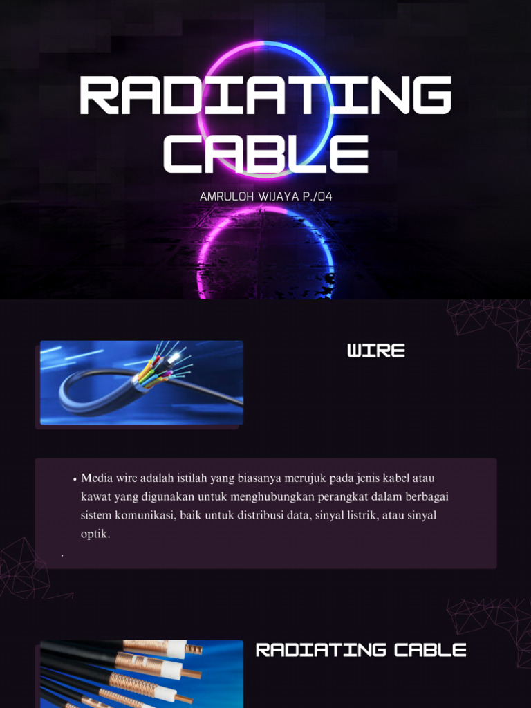 Radiating Cable | PDF