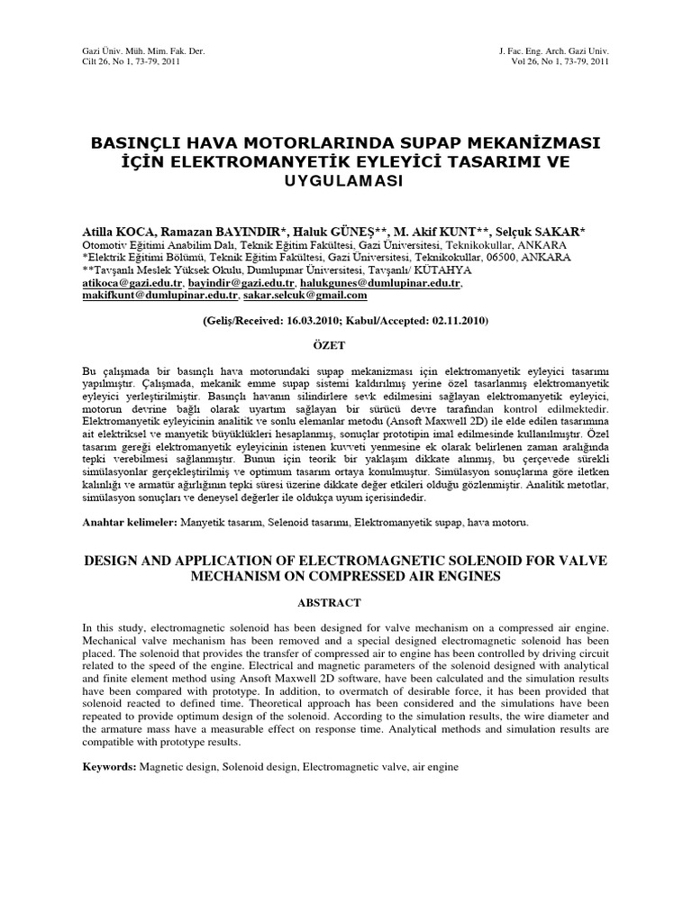 Basincli_Hava_Motorlarinda_Supap_Mekani | PDF