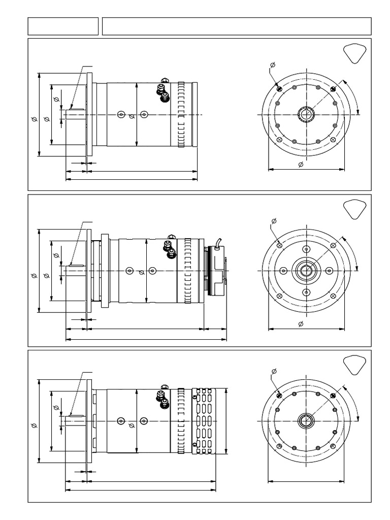 Wound Field Motor Specifications and Details | PDF