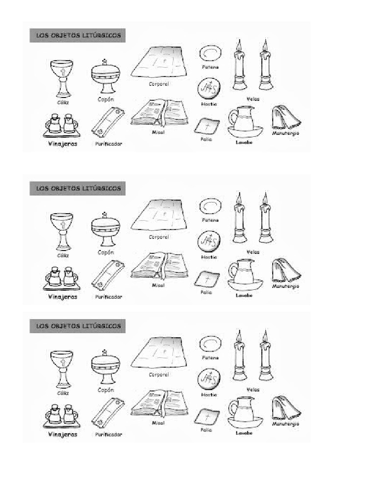 Objetos Liturgicos | PDF