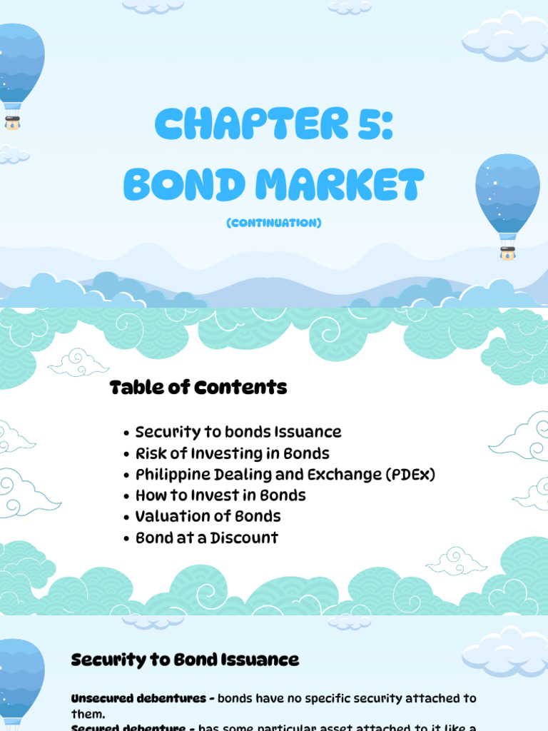 Chapter-5 Financial Markets | PDF | Bonds (Finance) | Debenture
