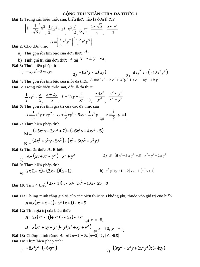 C NG TR Nhân Chia.... | PDF