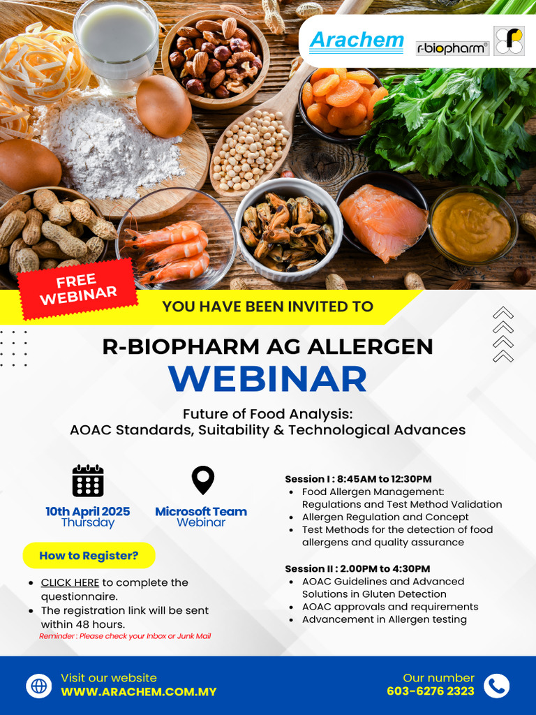 Future of Food Allergen Analysis Webinar | PDF