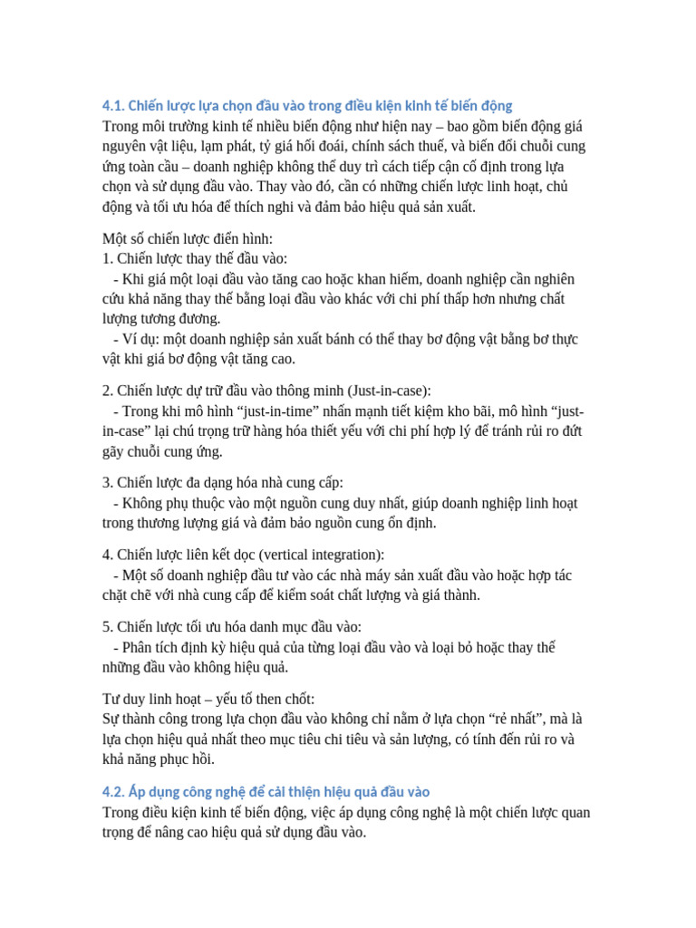 Phan 4 Toi Uu Lua Chon Dau Vao | PDF