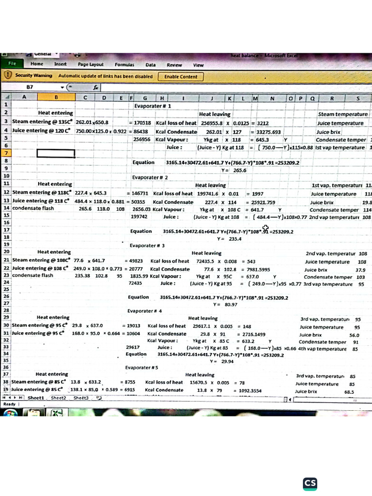 Heat Balance Madina | PDF