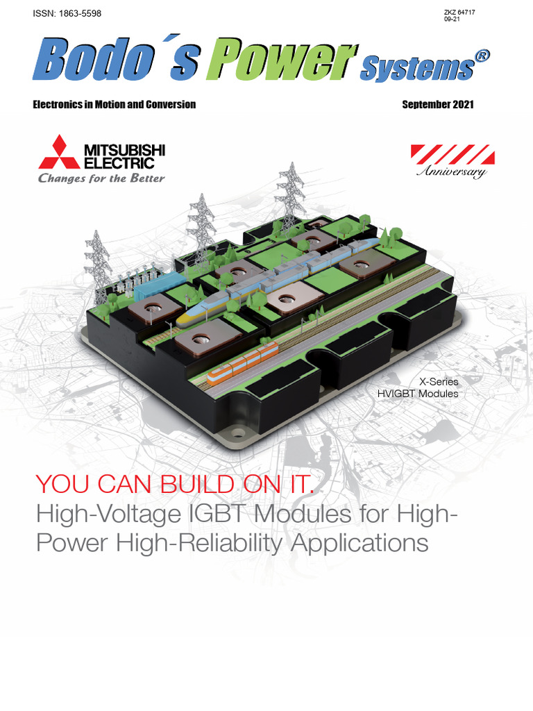 Mitsubishi High Power IGBTs | PDF | High Voltage Direct Current | Diode