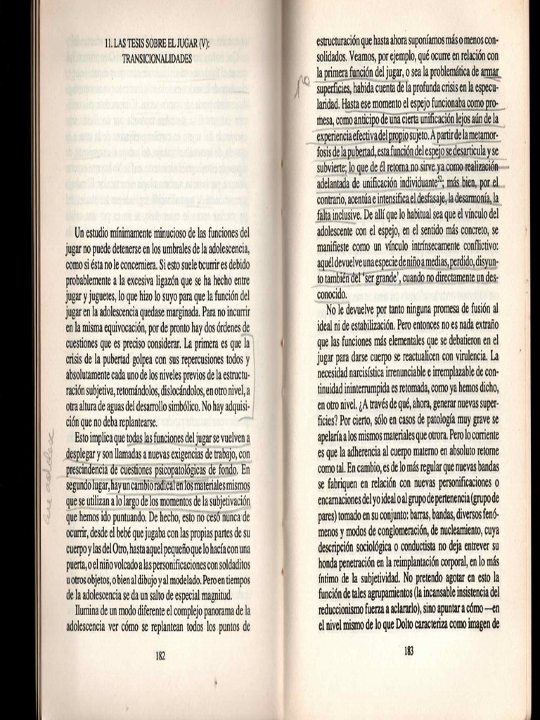 RODULFO - El Nin o y El Significante - CAP. 11-12 | PDF