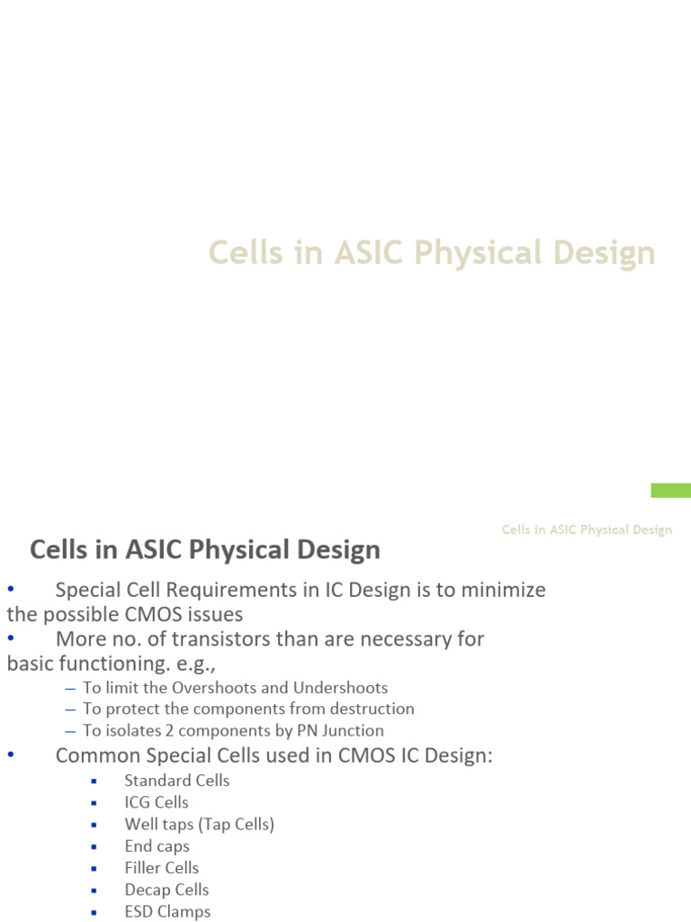 Vlsi Cells | PDF | Logic Gate | Electrical Engineering