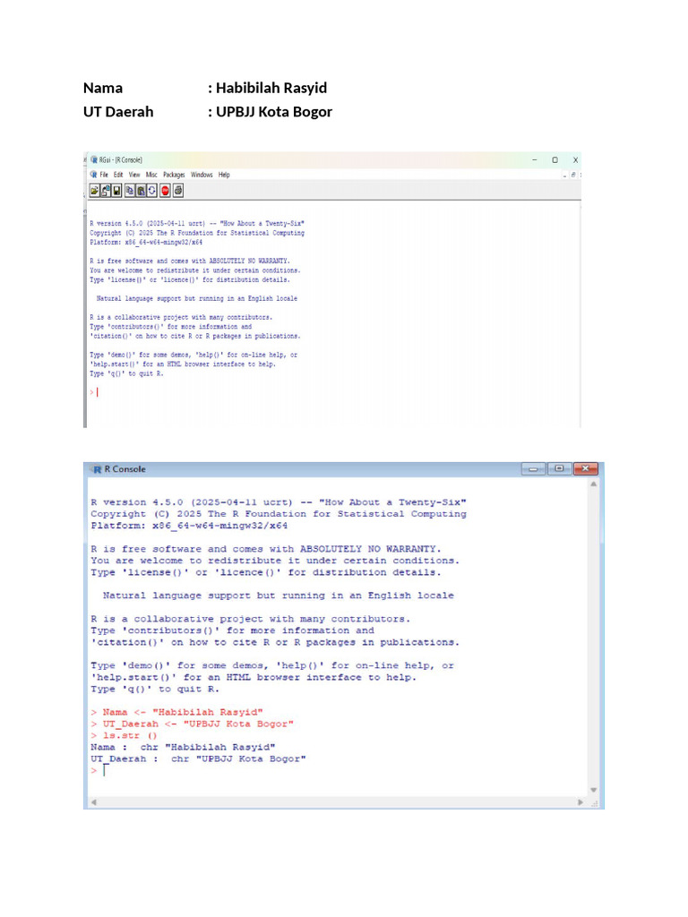 Diskusi 1 Habi Komputer I | PDF