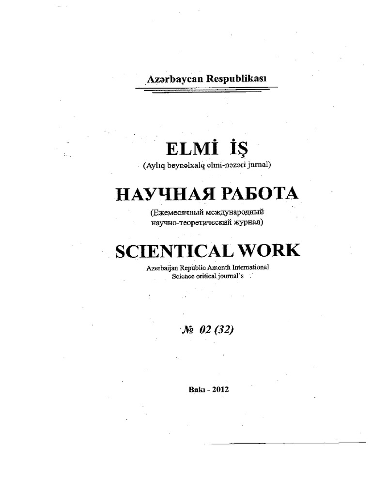 Scientific Work 6.2 | PDF