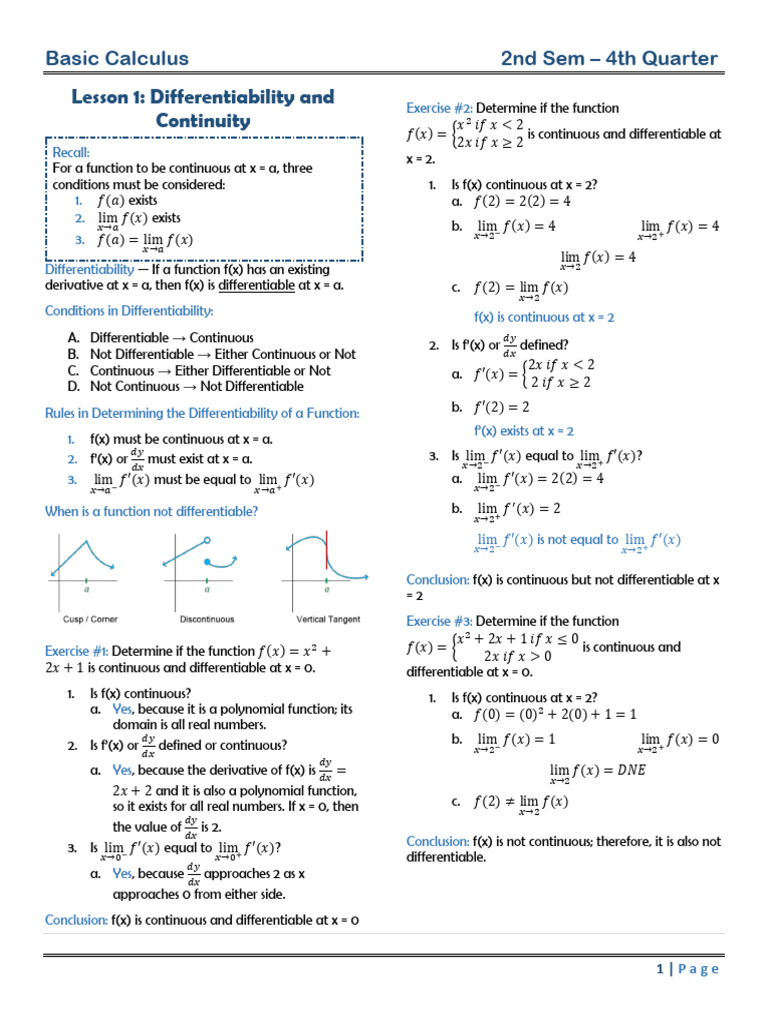 Mahiwagang Reviewer Sa Bascal | PDF | Trigonometric Functions | Derivative