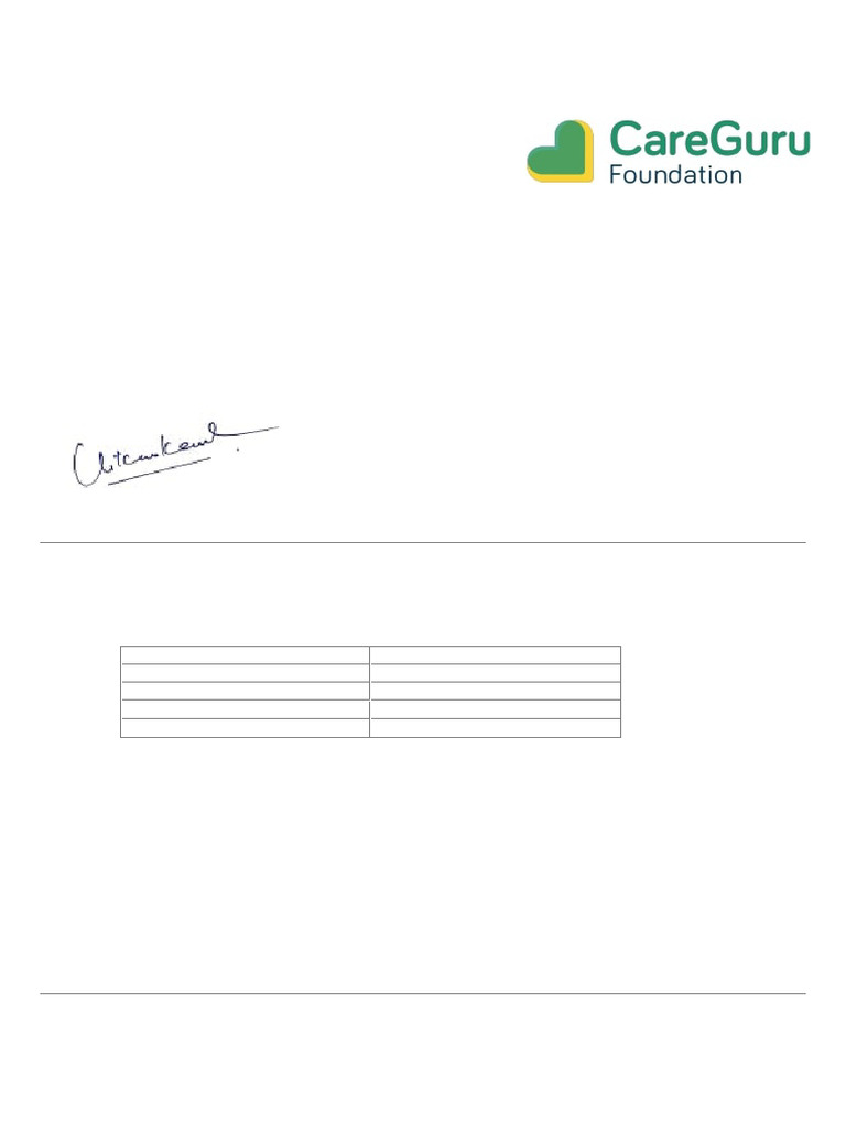 80G Donation Certificate | PDF | Receipt | Income Tax