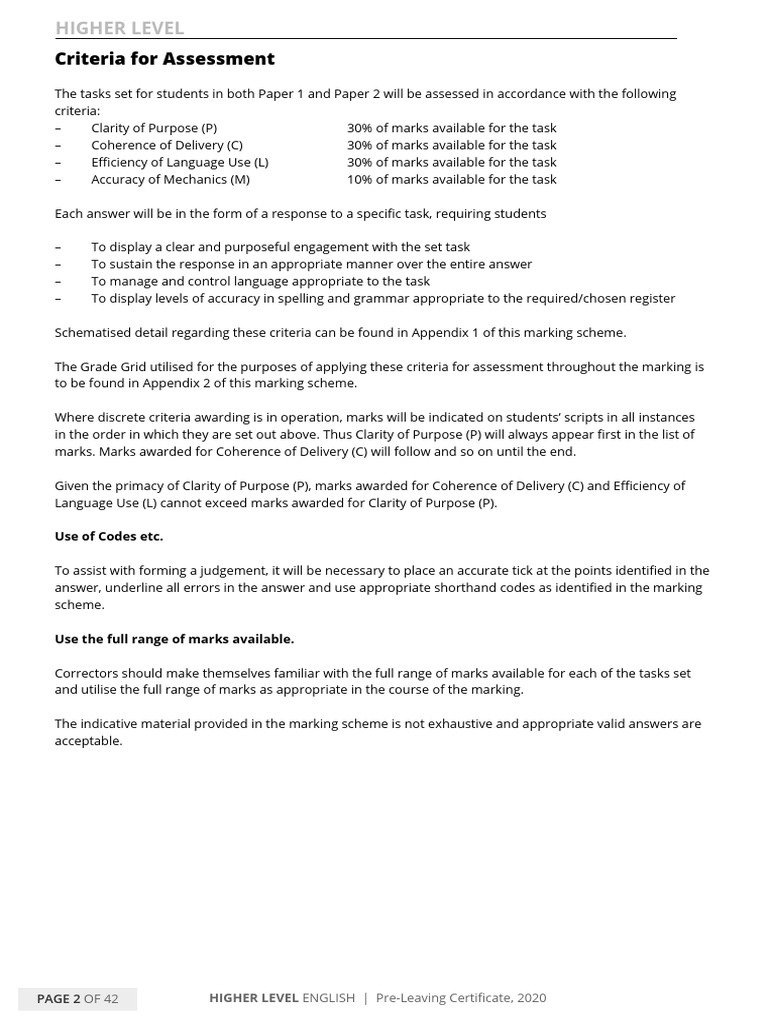 Mock 2020 p2 Ans | PDF | Persuasion (Novel) | Hamlet