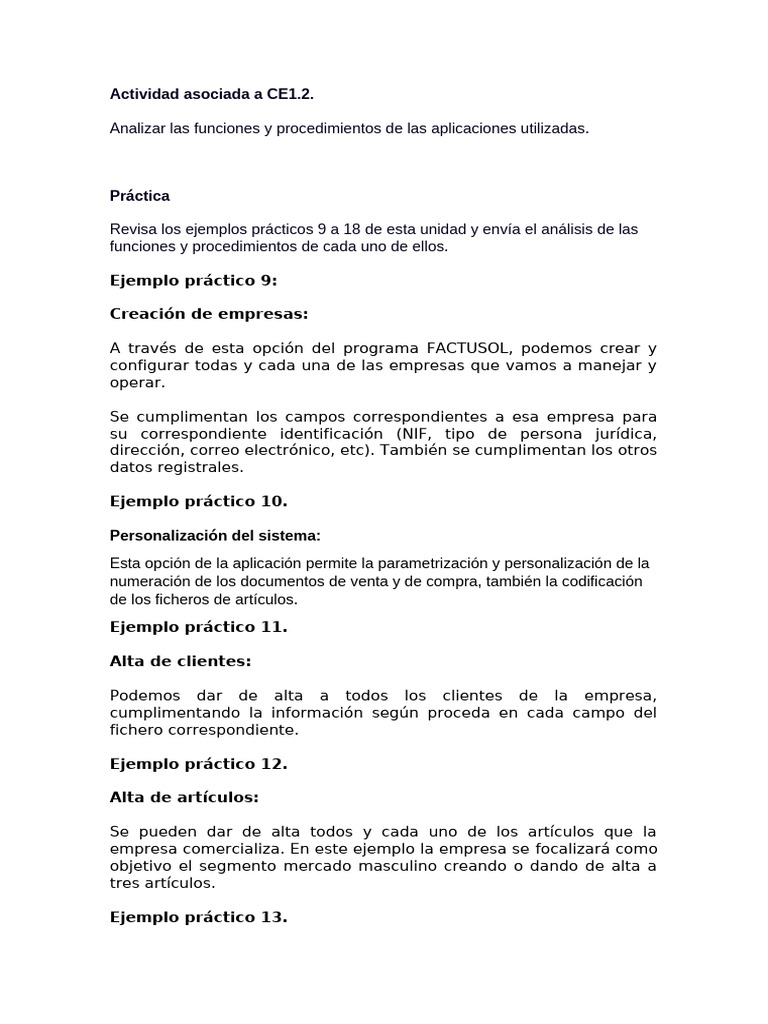 Actividad Asociada A CE5 | PDF | Factura | Business