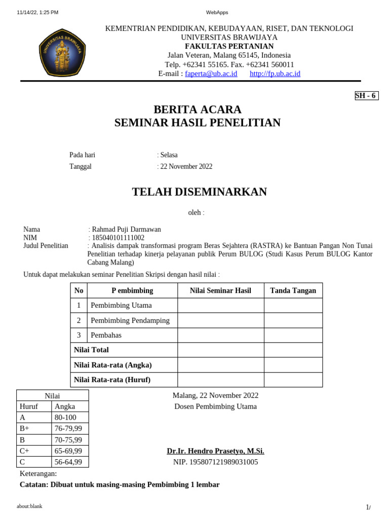 SH6 DPU BARU | PDF