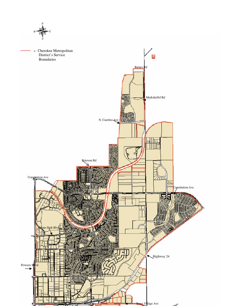 Cherokee Boundaries Map | PDF