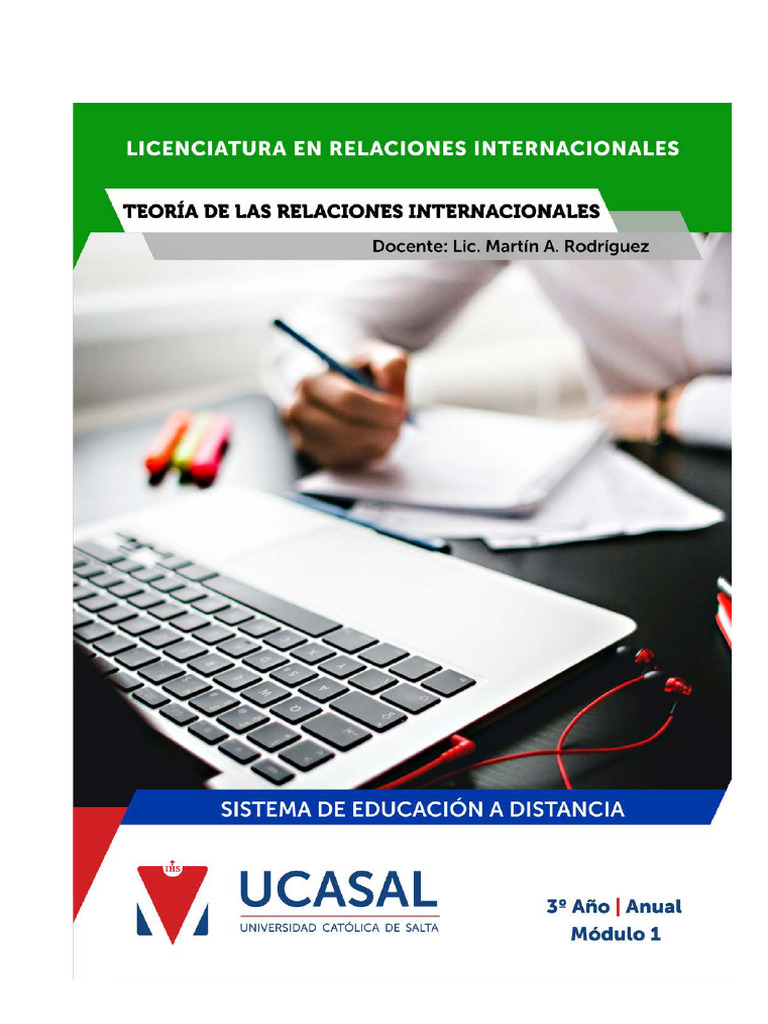 teoria_rrii_pte1_mrrodriguez2018 | PDF | Relaciones Internacionales ...
