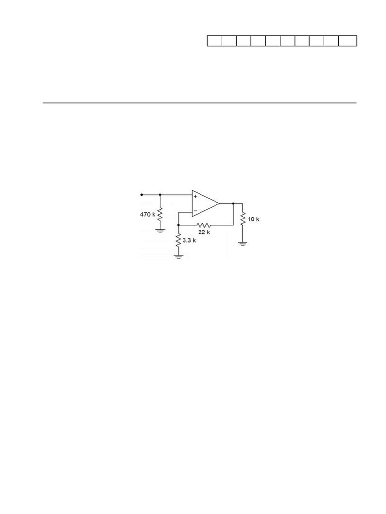 Analog and Digital IC Applications Exam Guide | PDF | Operational Amplifier | Electrical Engineering