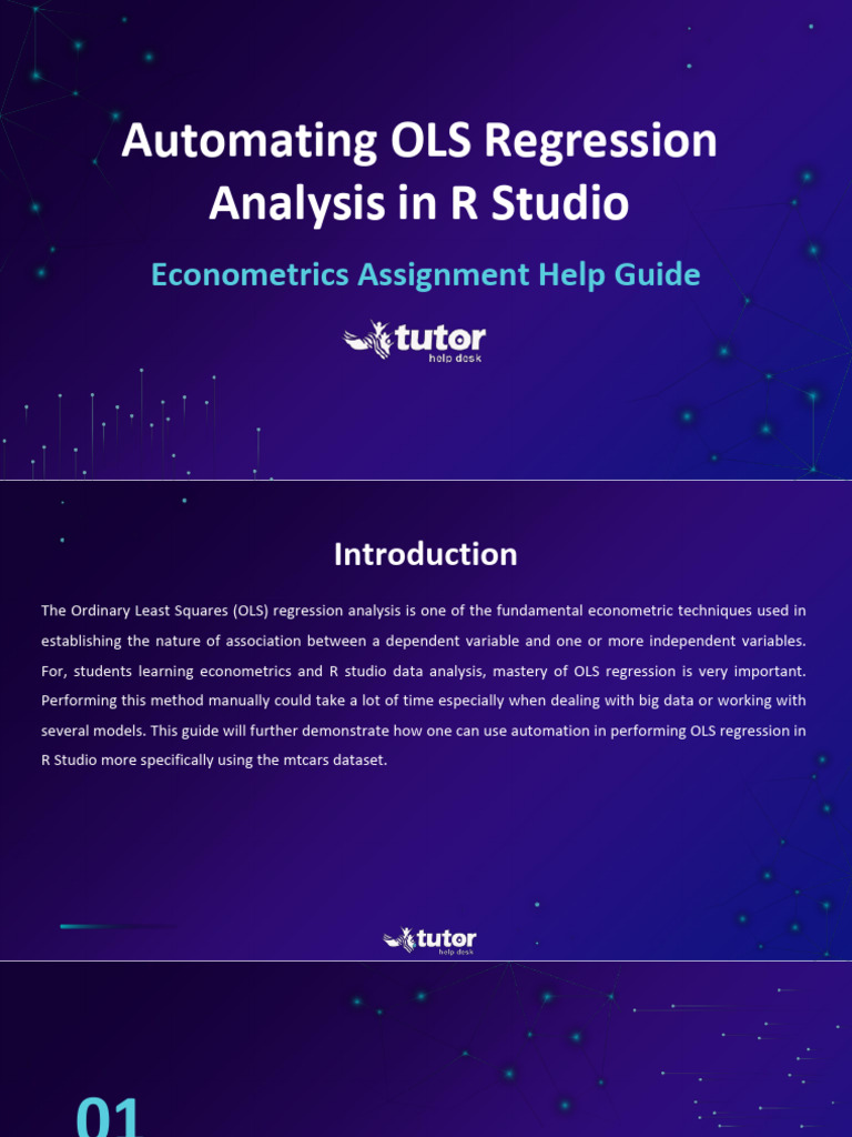Automating OLS Regression Analysis in R Studio | PDF | Linear Regression | Ordinary Least Squares