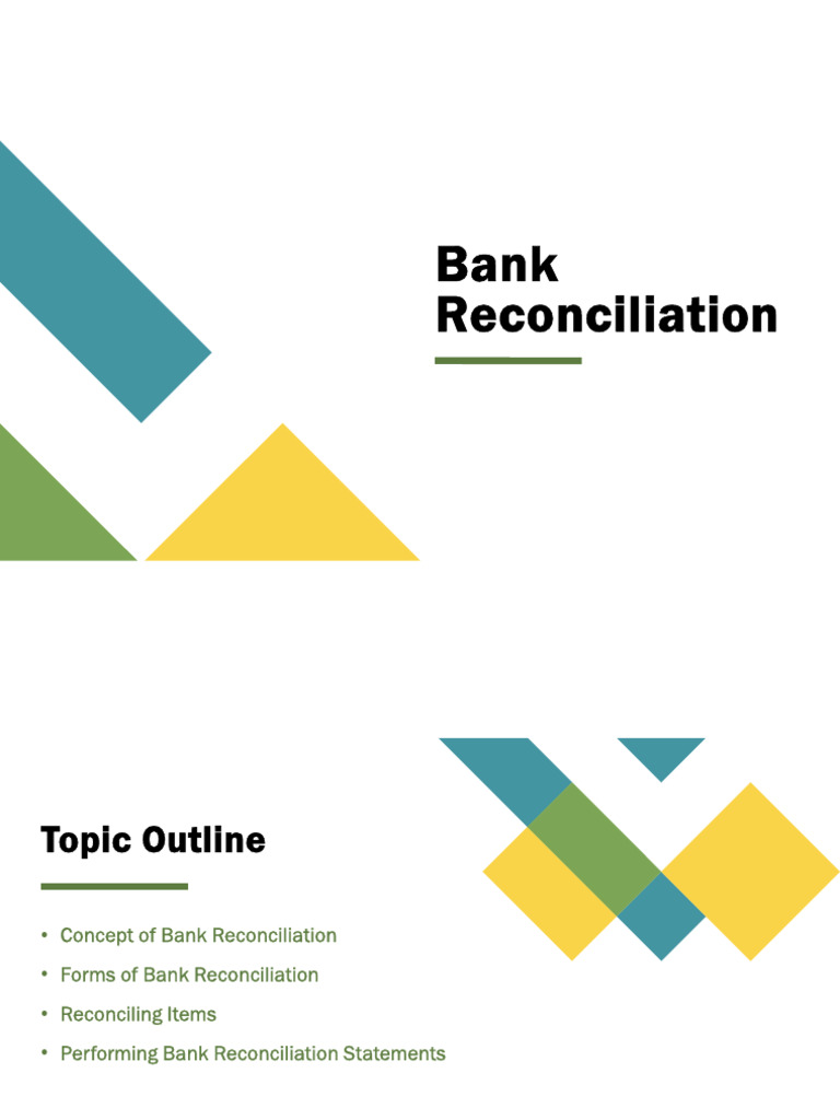 Bank Reconciliation Methods Explained | PDF | Banks | Deposit Account