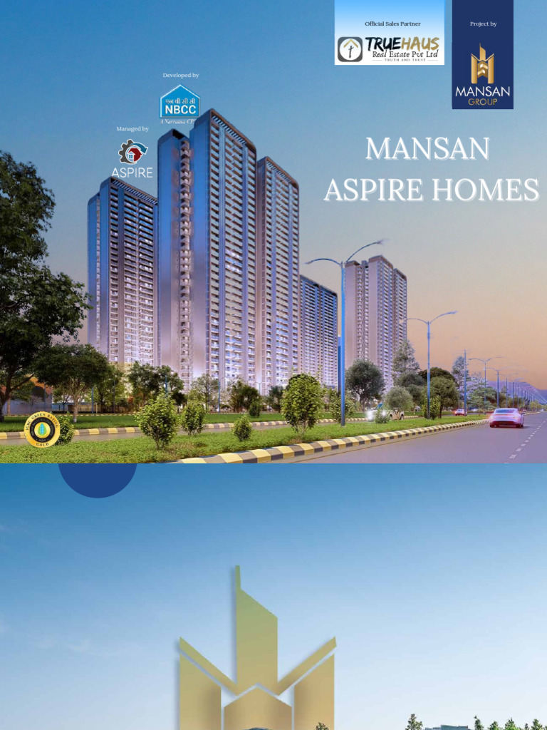 Truehaus X Mansan Aspire Homes Brochure.pdf | PDF | Gardens