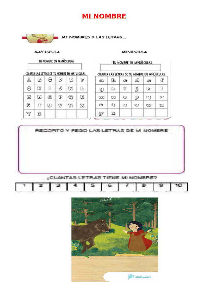 Actividades Interactivas Caperucita y Cuentos | PDF | Caperucita Roja