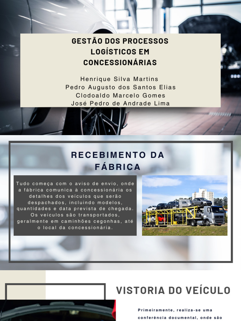 Black and Beige Modern Classic Automotive Company Profile Presentation ...