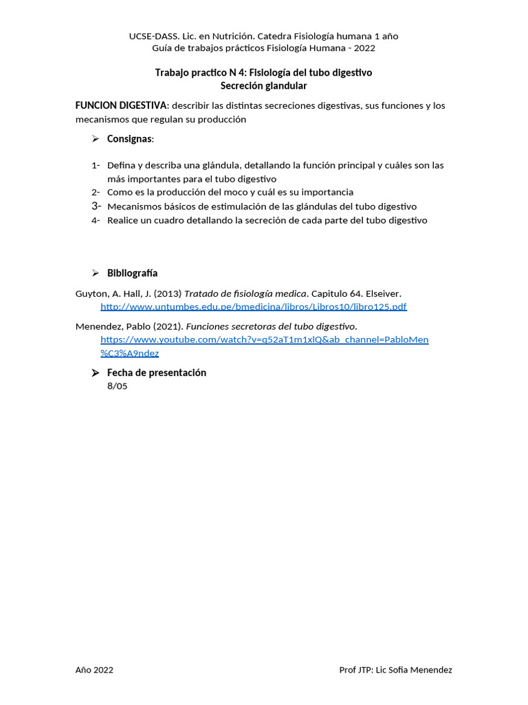 Trabajo practico 9 | PDF