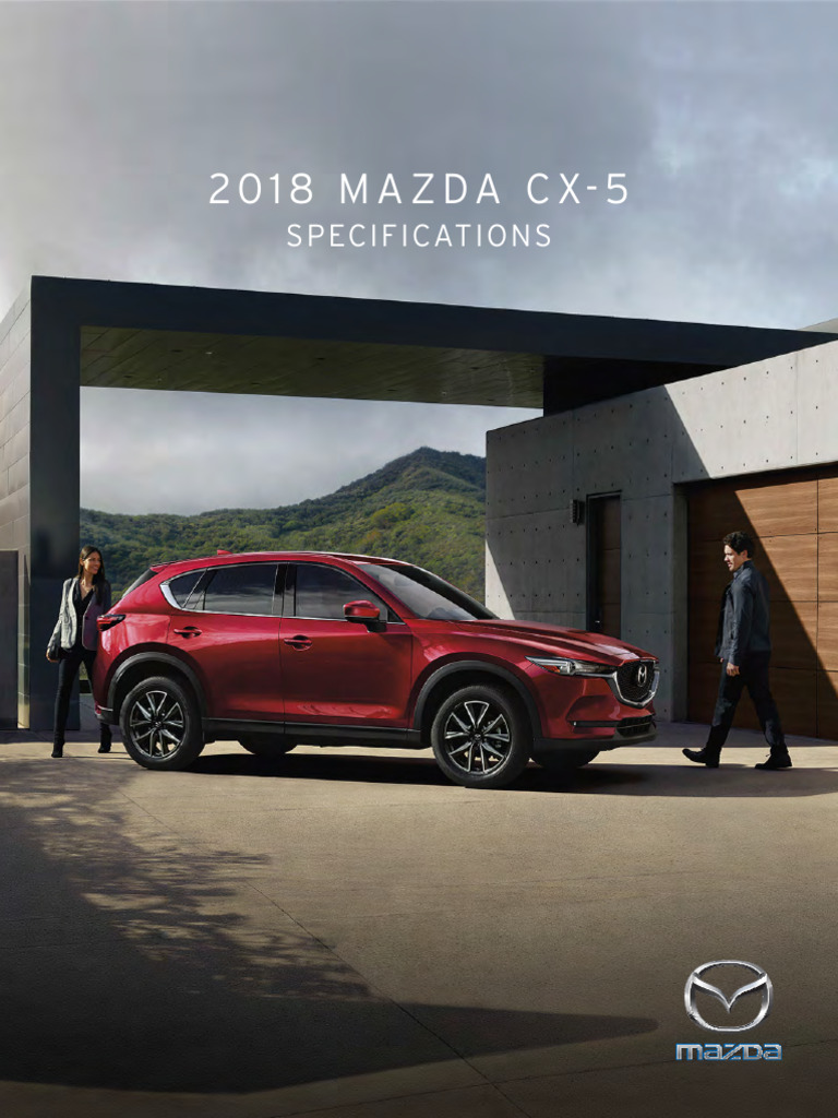 2018 Mazda Cx5 Features Specs | PDF | Automotive Technologies | Vehicle Parts