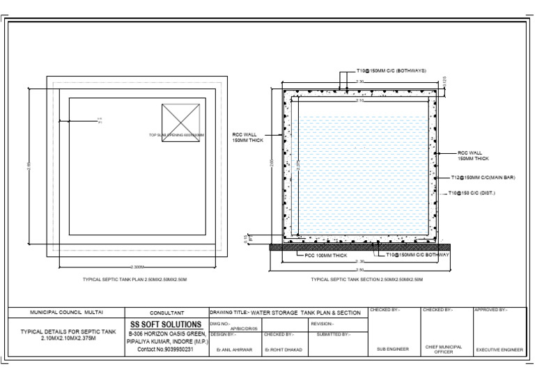 Water Storage Tank | PDF | Chemical Equipment | Industrial Equipment