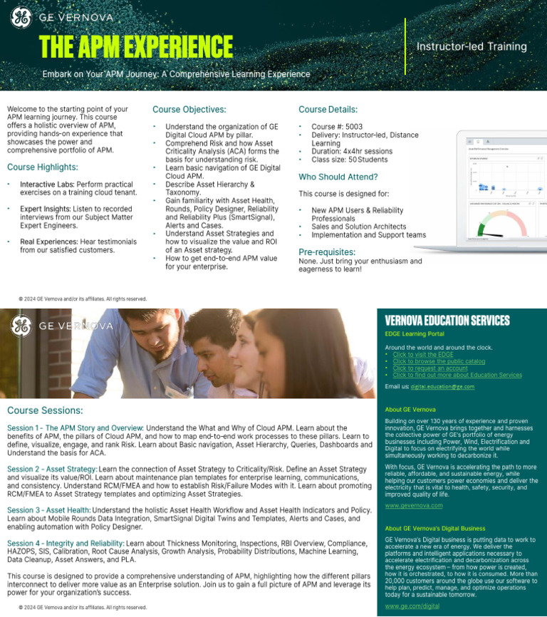 5003 The APM Experience Brochure V3 | PDF