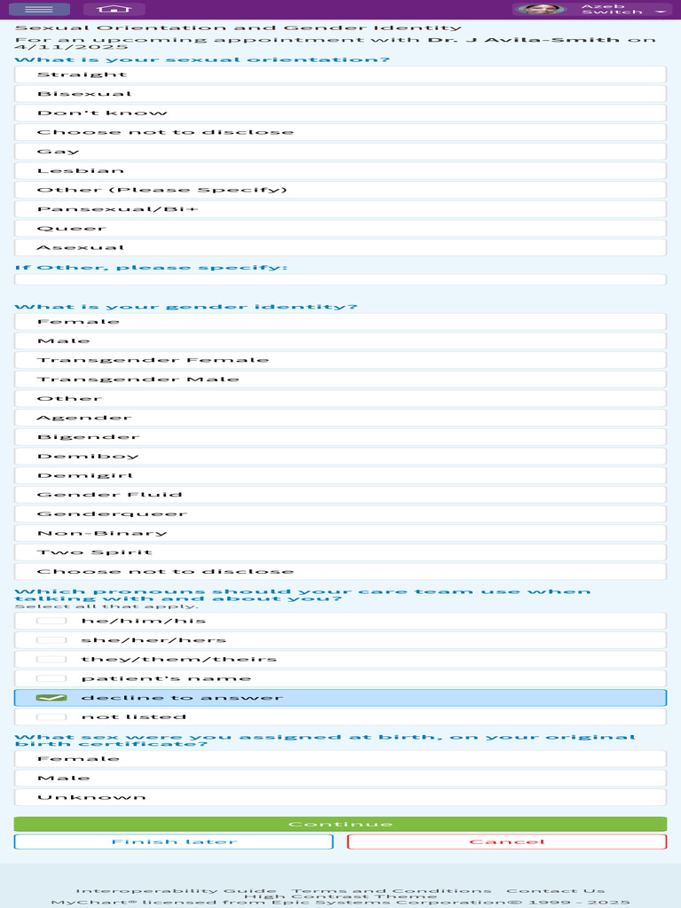 MyChart | PDF