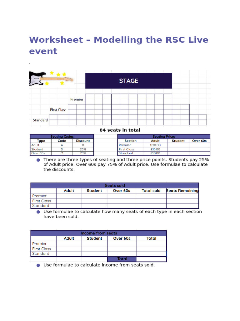 STU-Worksheet – Modelling | PDF