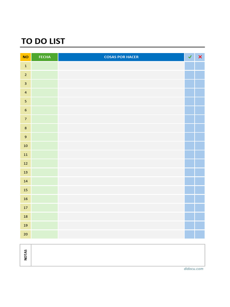 Lista de Tareas Pendientes | PDF