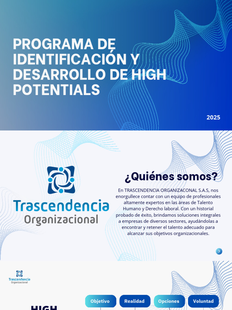 Programa de Identificación y Desarrollo de High Potentials | PDF ...